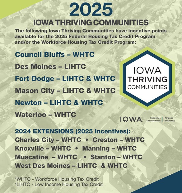 Iowa Finance Authority and Iowa Economic Development Authority Announce ...