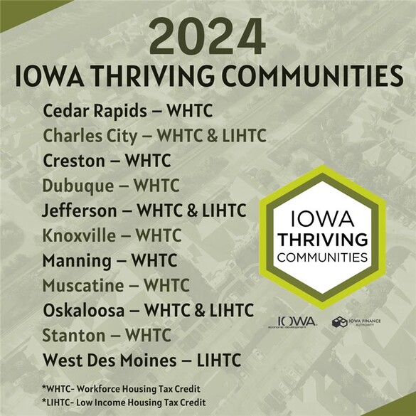 Iowa Thriving Communities | Economic Development & Finance Authority